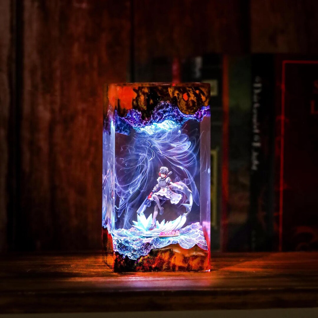 Zenless Zone Zero Elle Joe Lamp | Resin LED Diorama Light | Anime Gamer ...