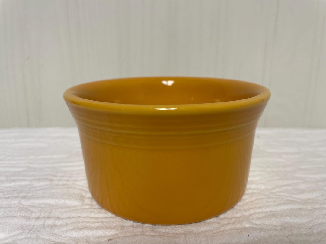 Fiestaware Marigold Ramekin Retired Post 1986 Color Fiesta Ware 75th ...