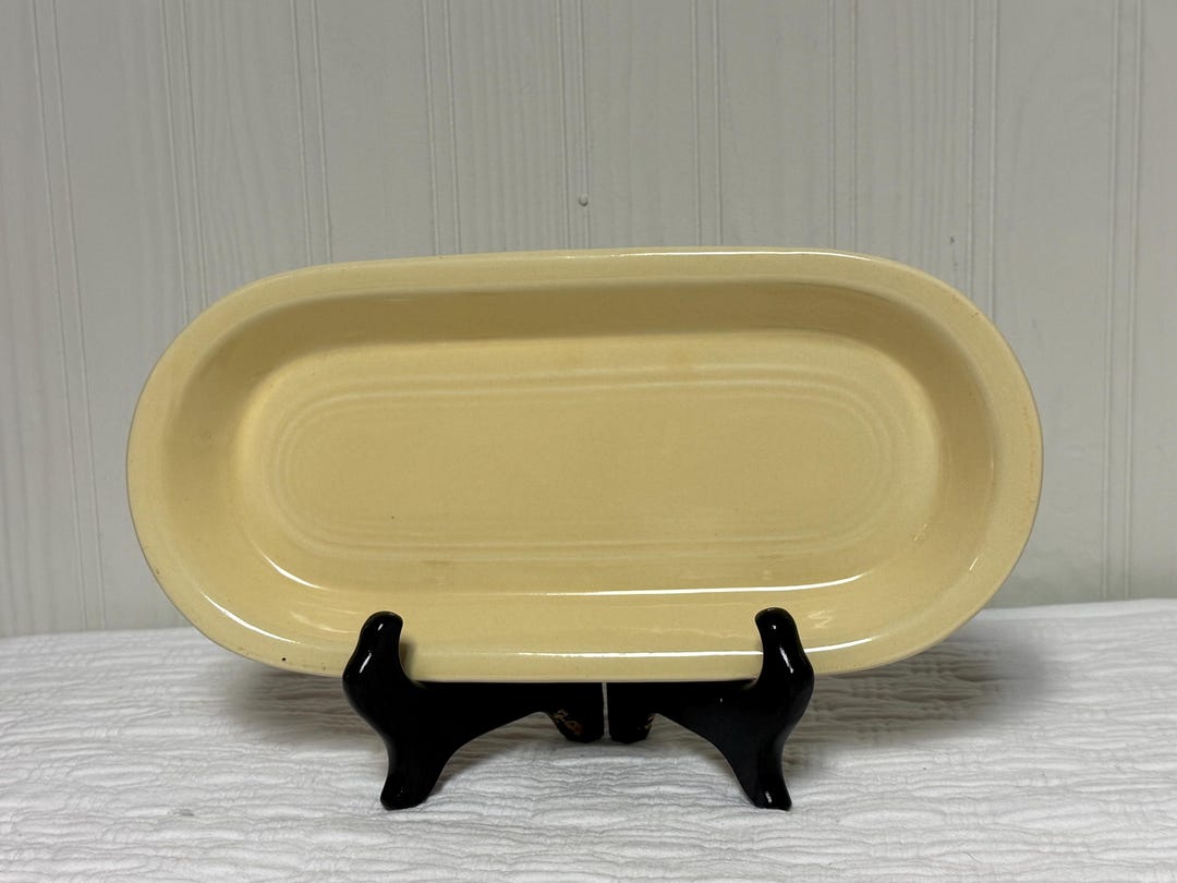 Vintage Fiesta Ware Utility or Celery Tray or Platter Fiestaware Old ...