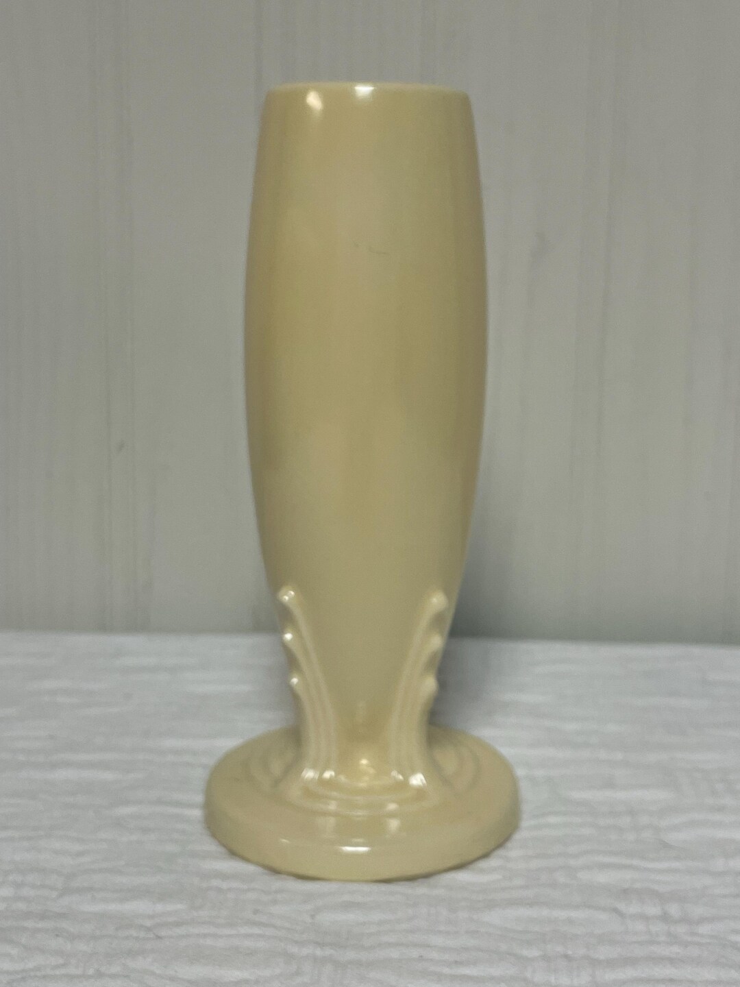 Vintage Fiesta Ware Old Ivory Bud Vase Fiestaware - Etsy