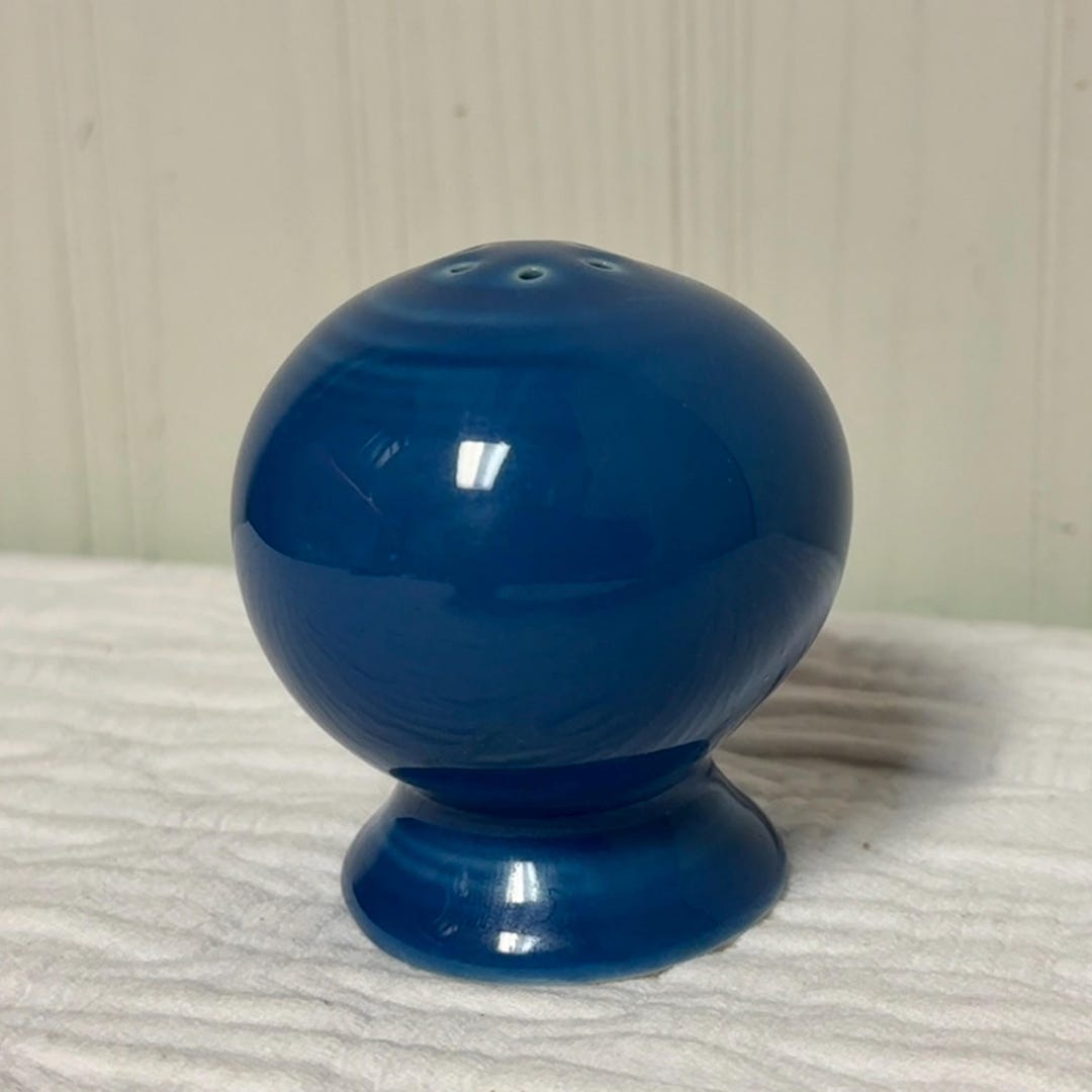 Fiesta Ware Lapis Blue Pepper Shaker Single Fiestaware Post 1986 - Etsy