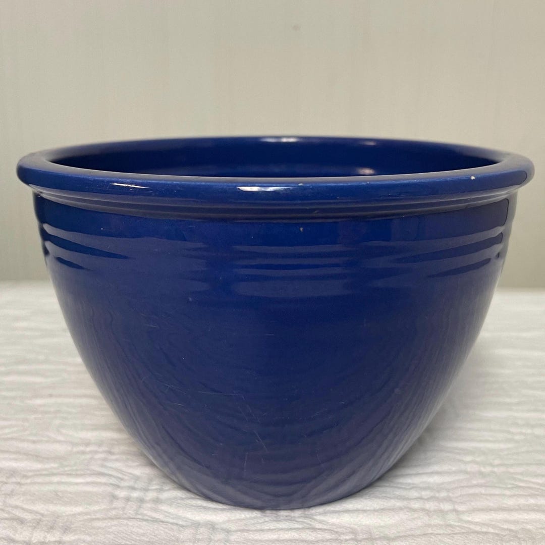 Vintage Fiesta Cobalt Blue #2 Mixing or Nesting Bowl Fiestaware Old - Etsy