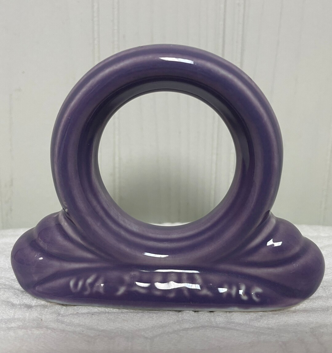 Fiesta Ware Ceramic Napkin Ring Lilac Purple Fiestaware Post 1986 ...