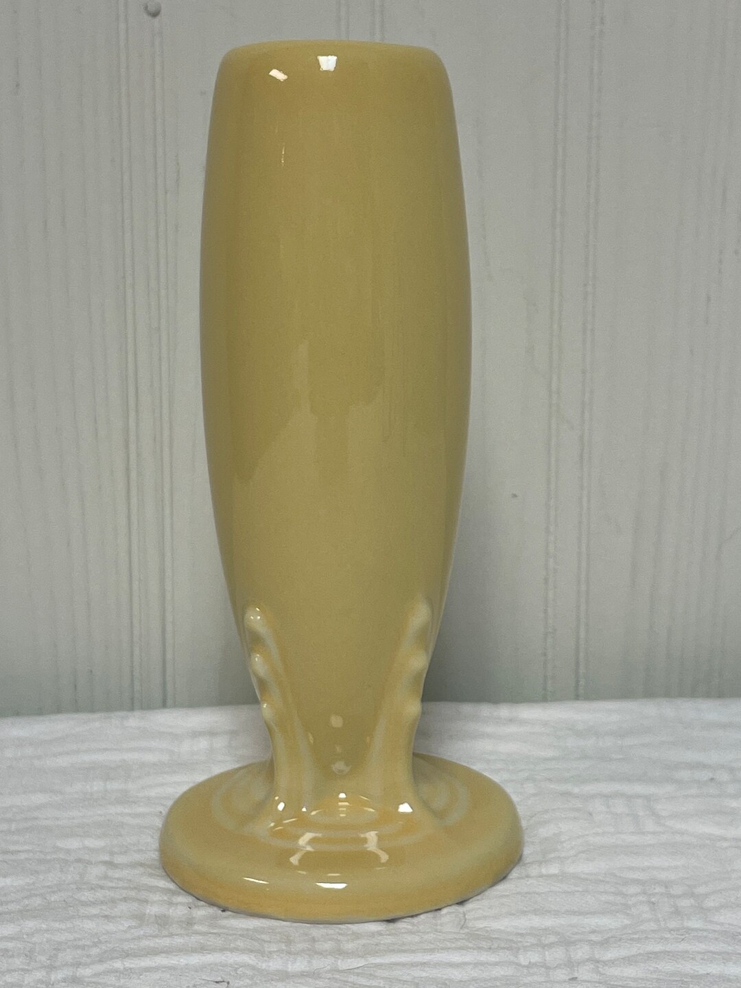 Retired Fiesta Ware Light Yellow Bud Vase Fiestaware Post 1986 - Etsy
