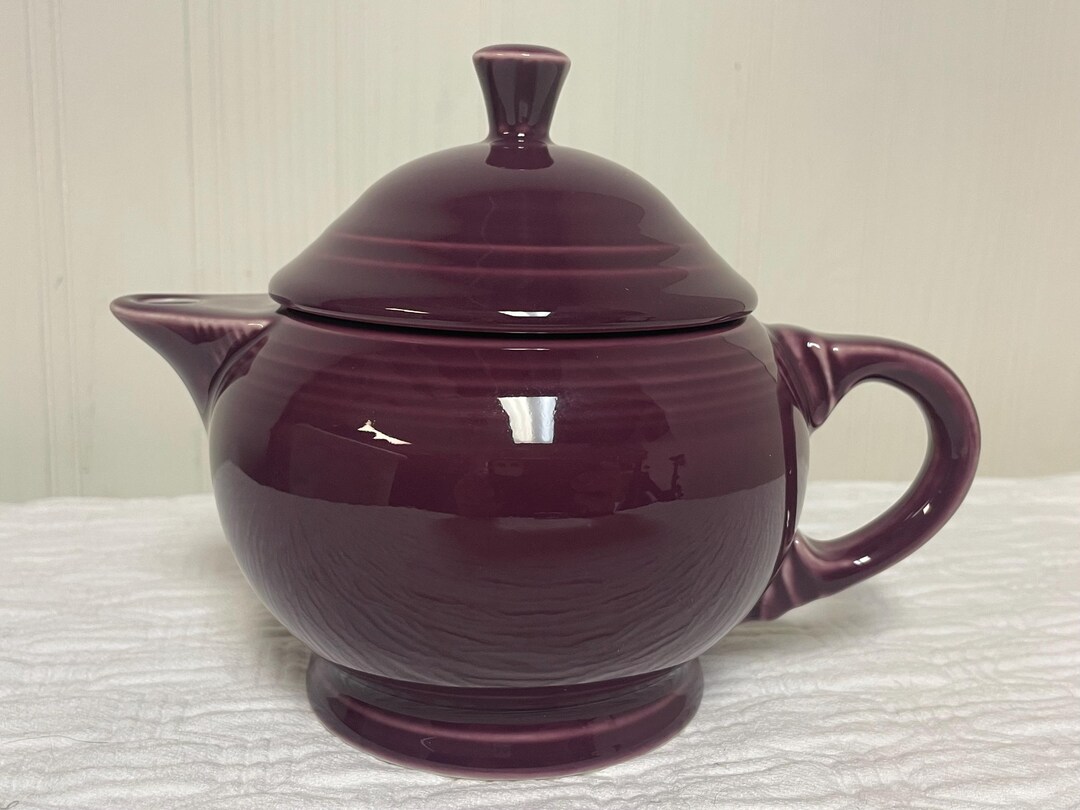 Fiestaware Retired 2 Cup Teapot Heather Purple Fiesta Ware - Etsy