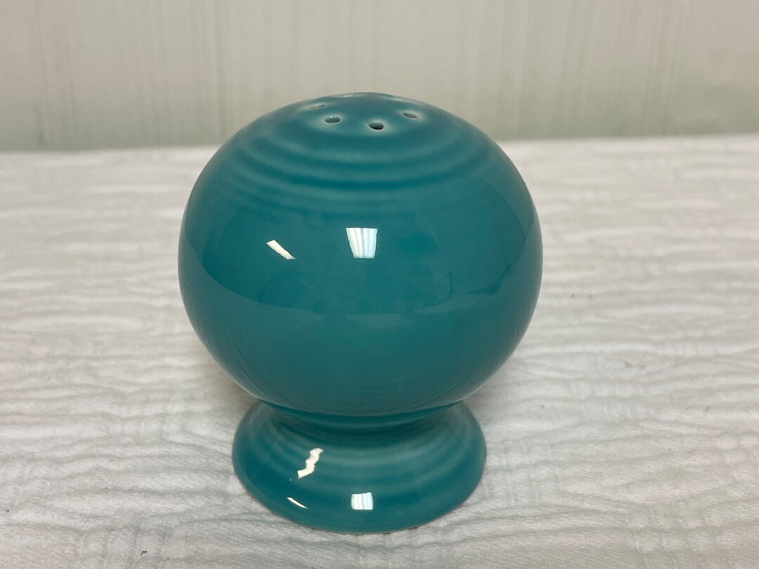 Fiesta Ware Turquoise Blue Pepper Shaker Single Fiestaware Post-86 ...