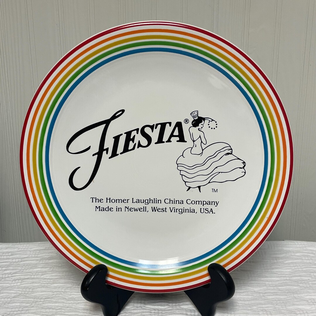 Fiestaware Signature Chop Platter Serving Plate Fiesta Ware White With ...