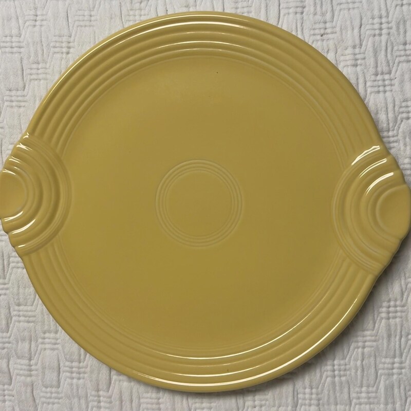 Fiesta Cake Plate - Etsy