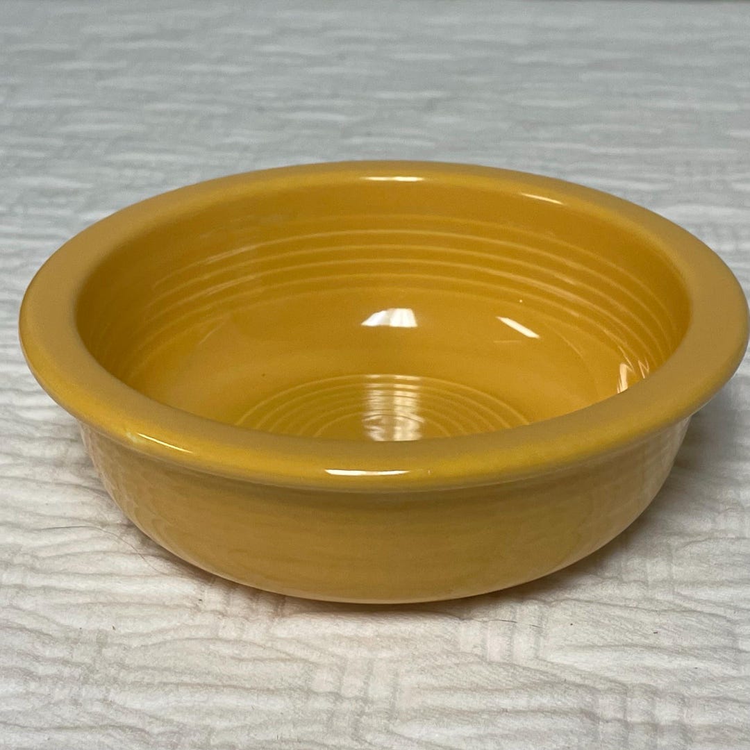 Vintage Fiestaware Yellow Fruit Bowl Fiesta Ware 4 3/4” - Etsy