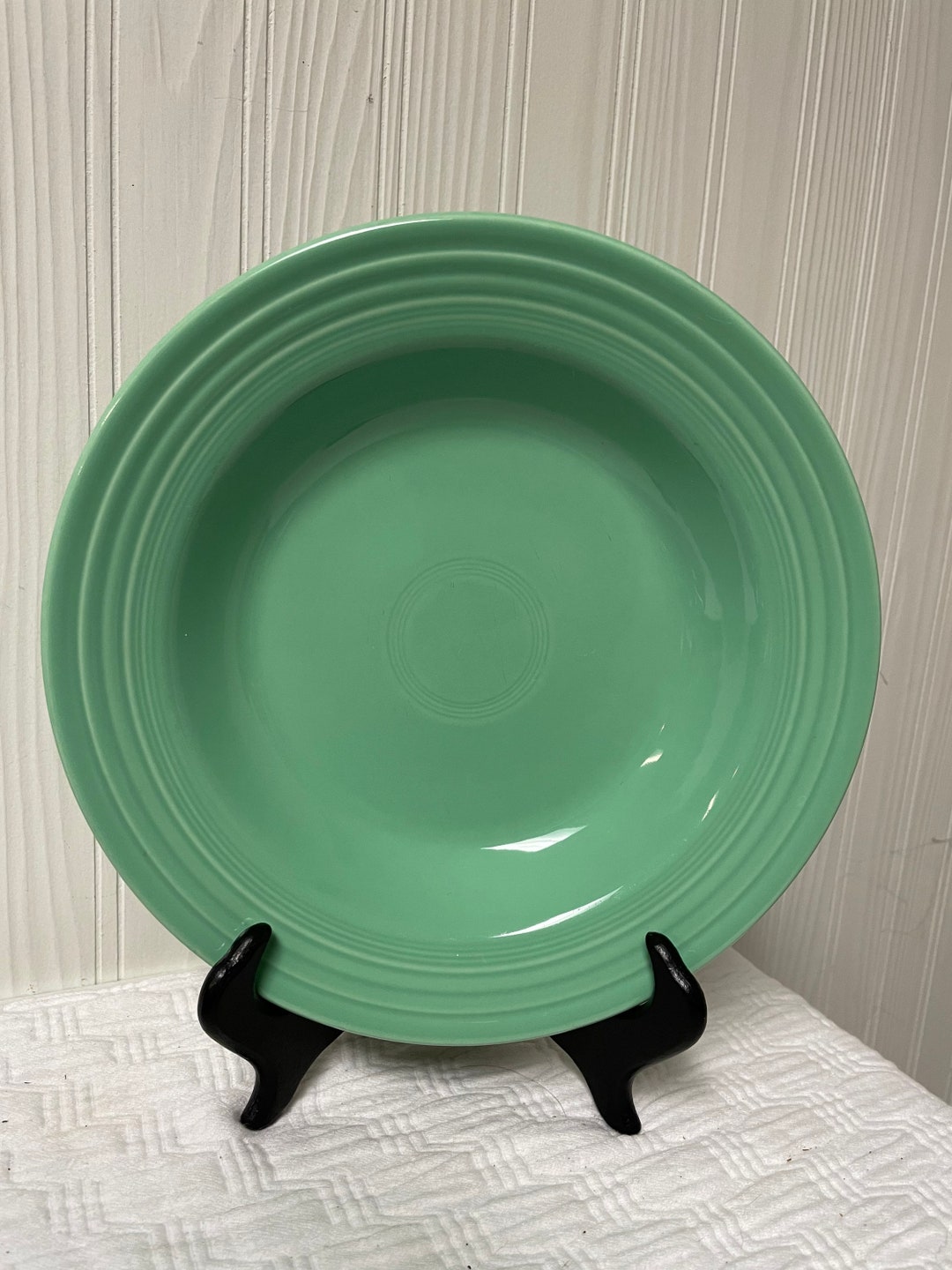 Retired Fiesta Seamist Green 9 Rim Soup Bowl Fiestaware - Etsy