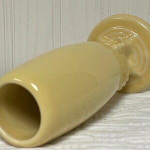 Retired Fiesta Ware Light Yellow Bud Vase Fiestaware Post 1986 - Etsy