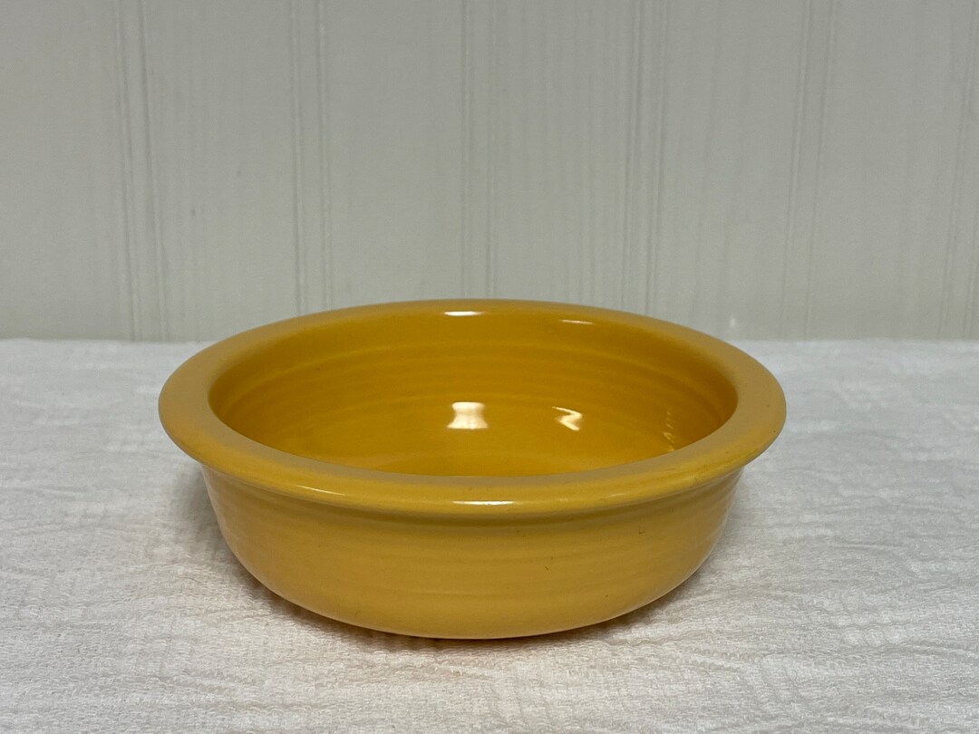 Vintage Fiestaware Yellow Fruit Bowl Fiesta 4 3/4 - Etsy