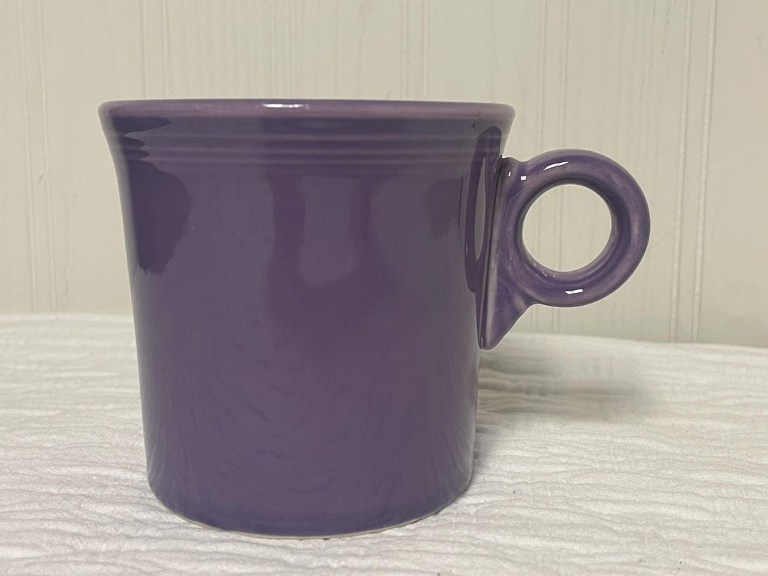 Fiesta Ware Lilac Purple Coffee Mug Cup Post 1986 Fiestaware - Etsy