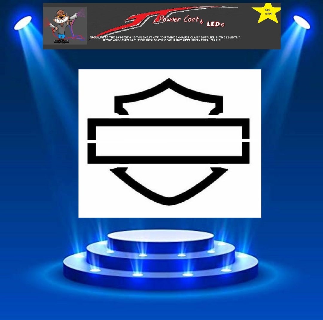 Motorcycle Gas Tank Logo, Fender, Wall Stencil Template Airbrush Paint ...