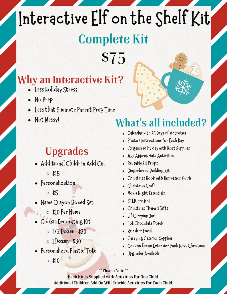 Interactive Elf Kit - Etsy