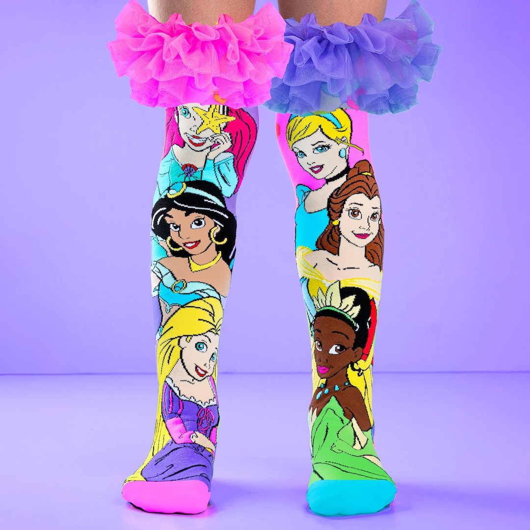DISNEY PRINCESS SOCKS - Etsy