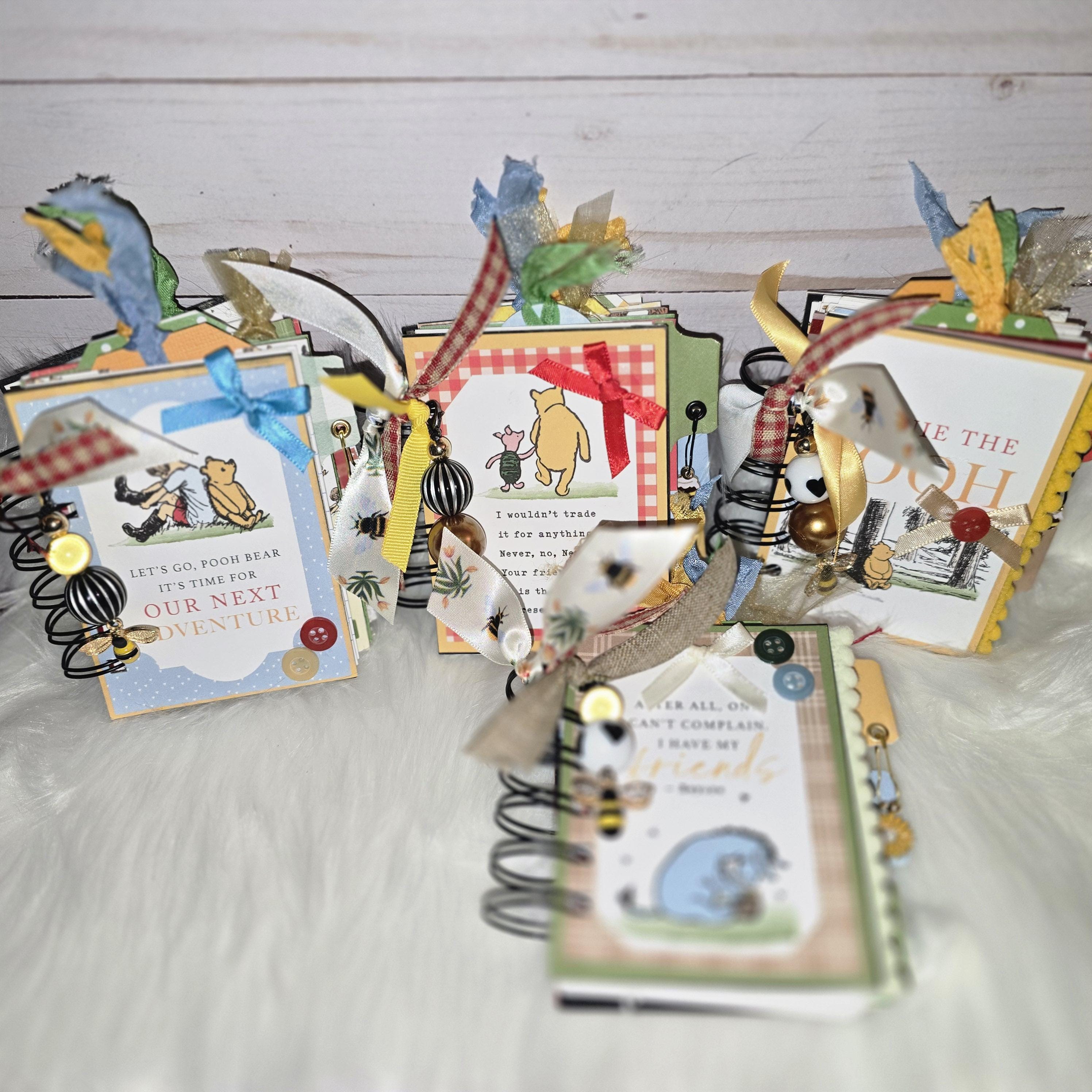 POOH- 3X4 CINCH Bound- Mini Notebook/mini Notebook/junk Journal/index ...