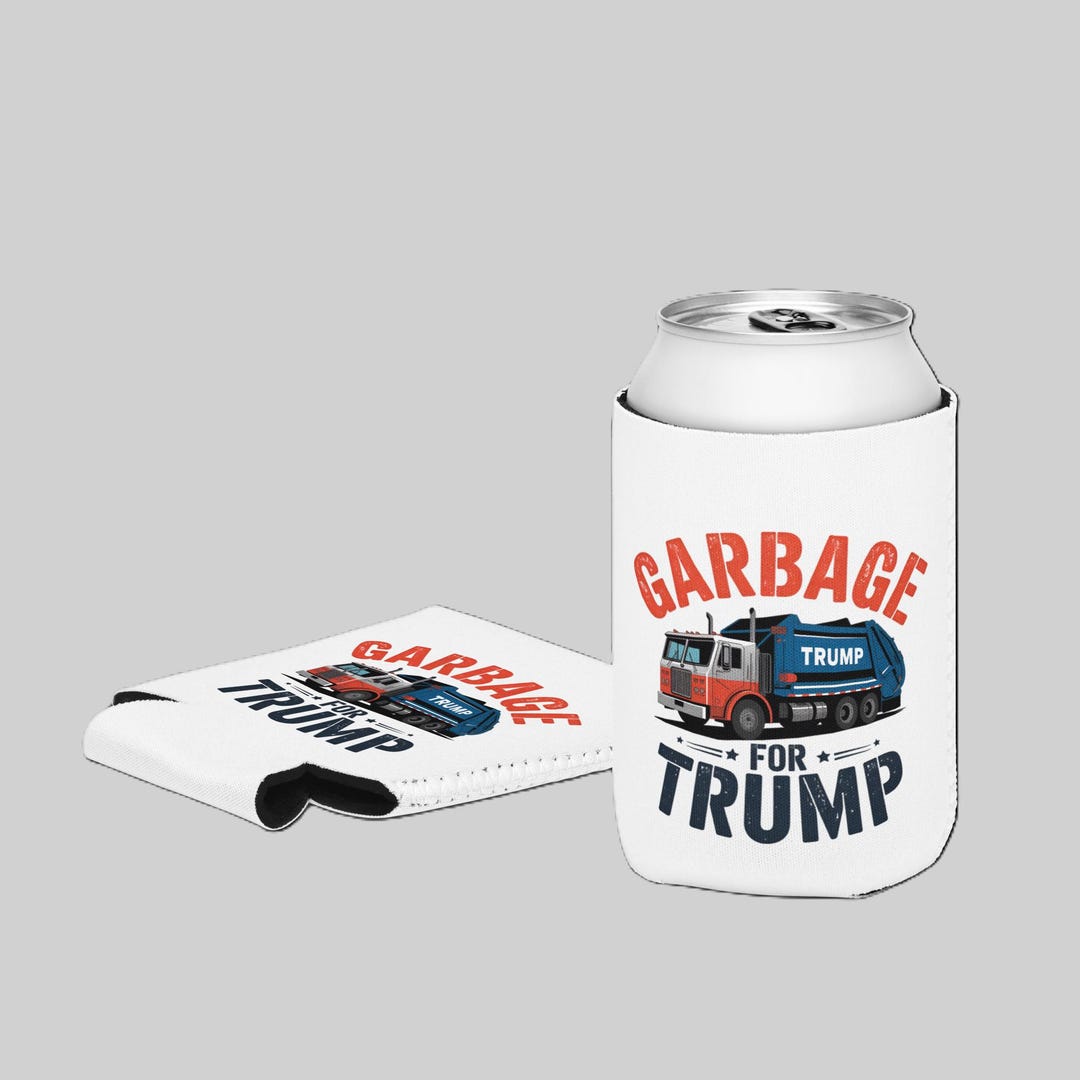 Garbage for Trump 2024 Can Coolers, Maga, Trump Gift, Joe Biden ...