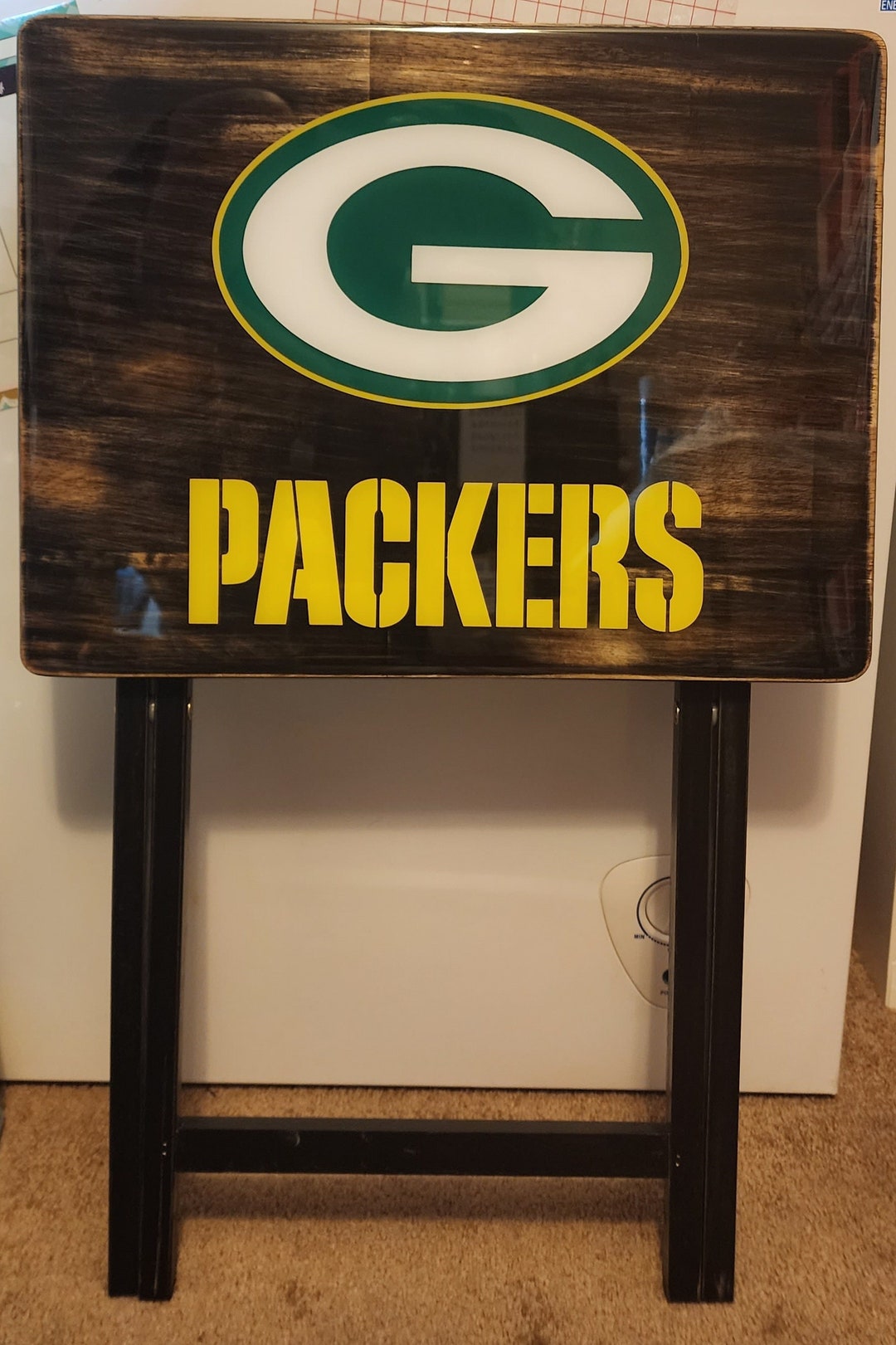 NFL TV Tray - Set of 4 With Stand - Etsy