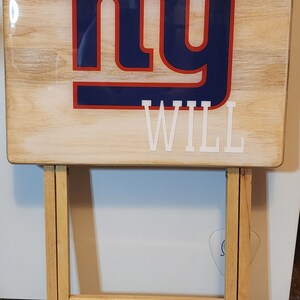 NFL TV Tray - Set of 4 With Stand - Etsy
