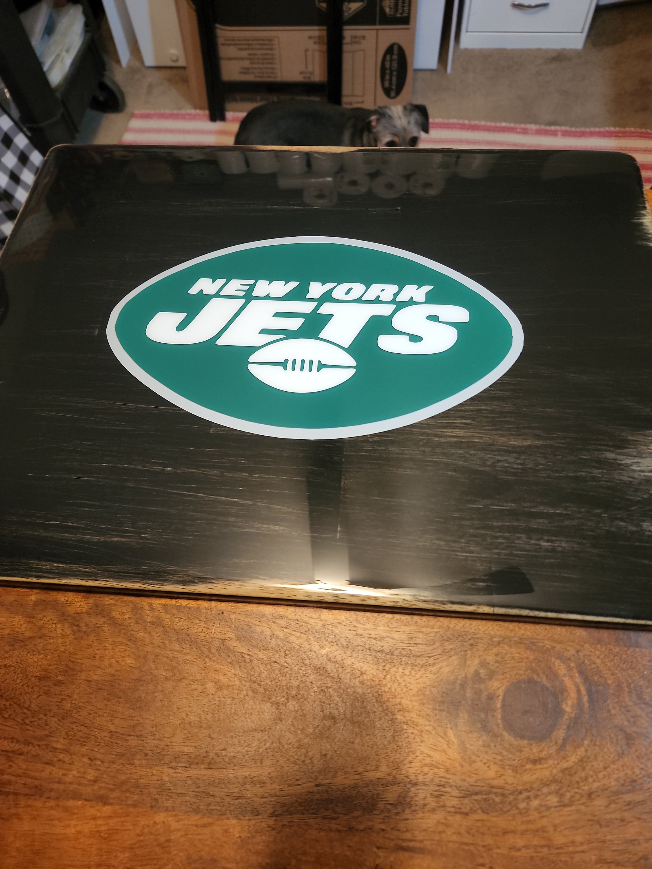 NFL TV Tray - Set of 4 With Stand - Etsy