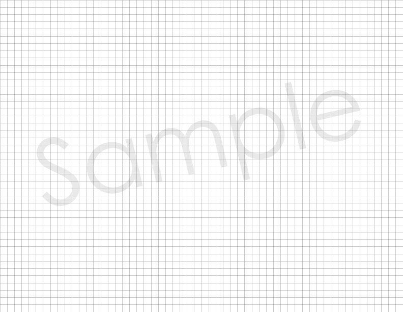 5mm Line Grid/graph Paper - Light, Medium, Dark - PDF Printable - Etsy