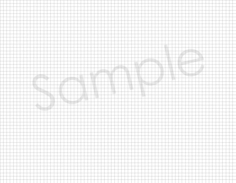 4mm Line Grid/graph Paper - Light, Medium, Dark - PDF Printable - Etsy