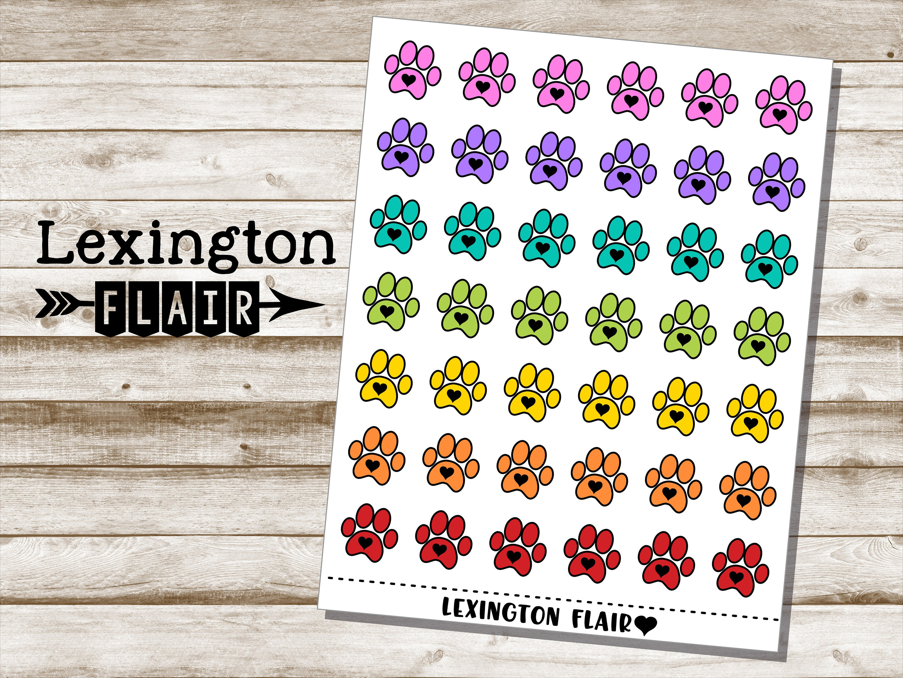 Paw Print Bulletin Board Ideas