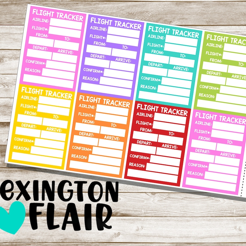Flight Tags Bulk - Etsy
