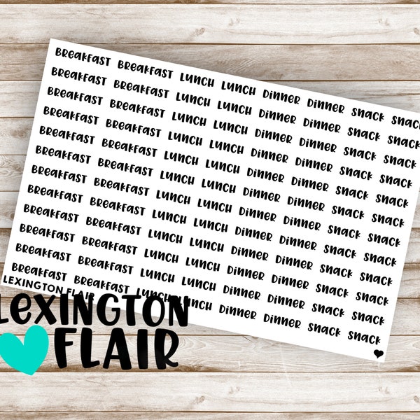 Breakfast Lunch - Etsy