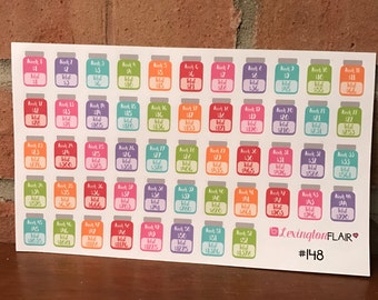 52 Week Savings Challenge Planner Stickers Savings Stickers Mason Jar ...