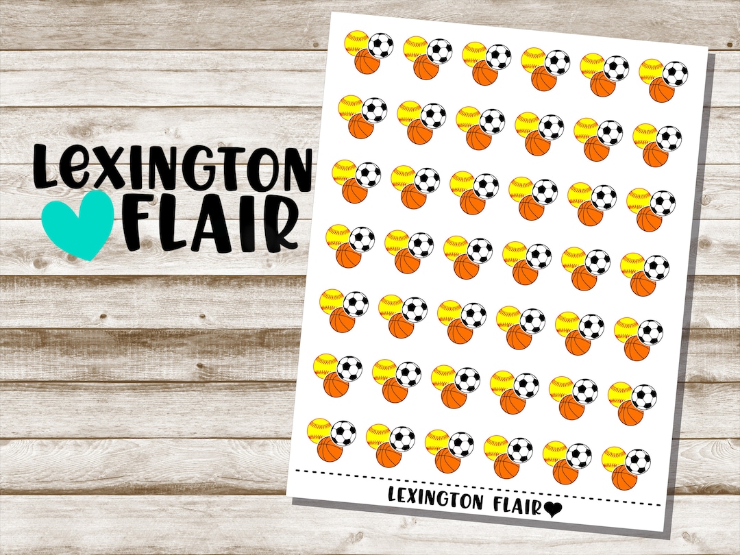 Physical Education - Sport - PE Icon - Planner Stickers - Etsy