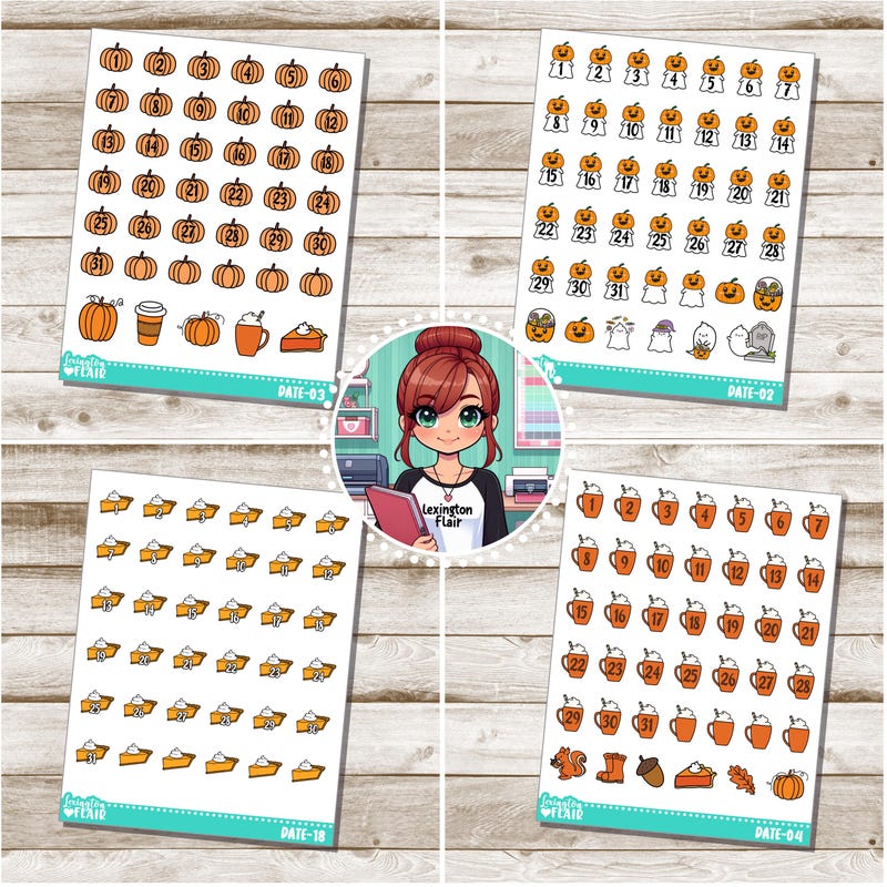 Fall Planner Stickers - Etsy