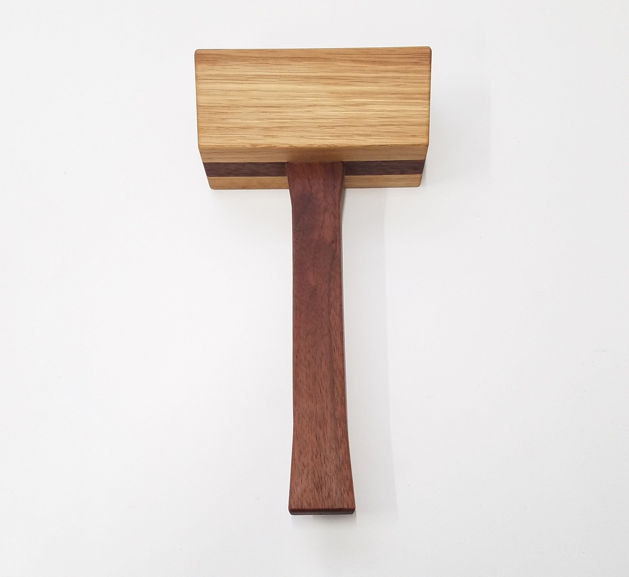 Custom Handcrafted Walnut and Oak Ice Mallet Ice Smasher for Cocktail ...