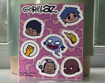 Gorillaz - Etsy UK