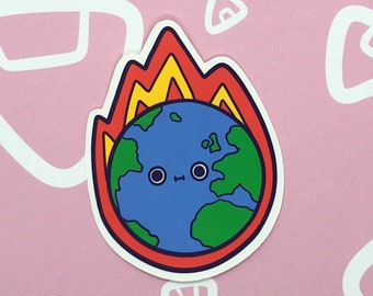 Funny sticker world | Etsy