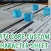 Fate Core Custom Character Sheet - Etsy UK