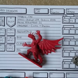 Dungeons and Dragons 5e Compatible Monster Tracking Sheet - Etsy