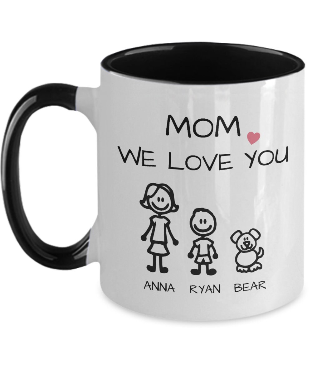 Personalized Mothers Day Mug Mom Birthday T Mom Mug Love Etsy