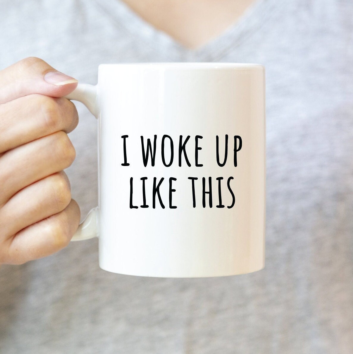 I Woke up Like This I Woke up Like This Mug I Woke up Like - Etsy