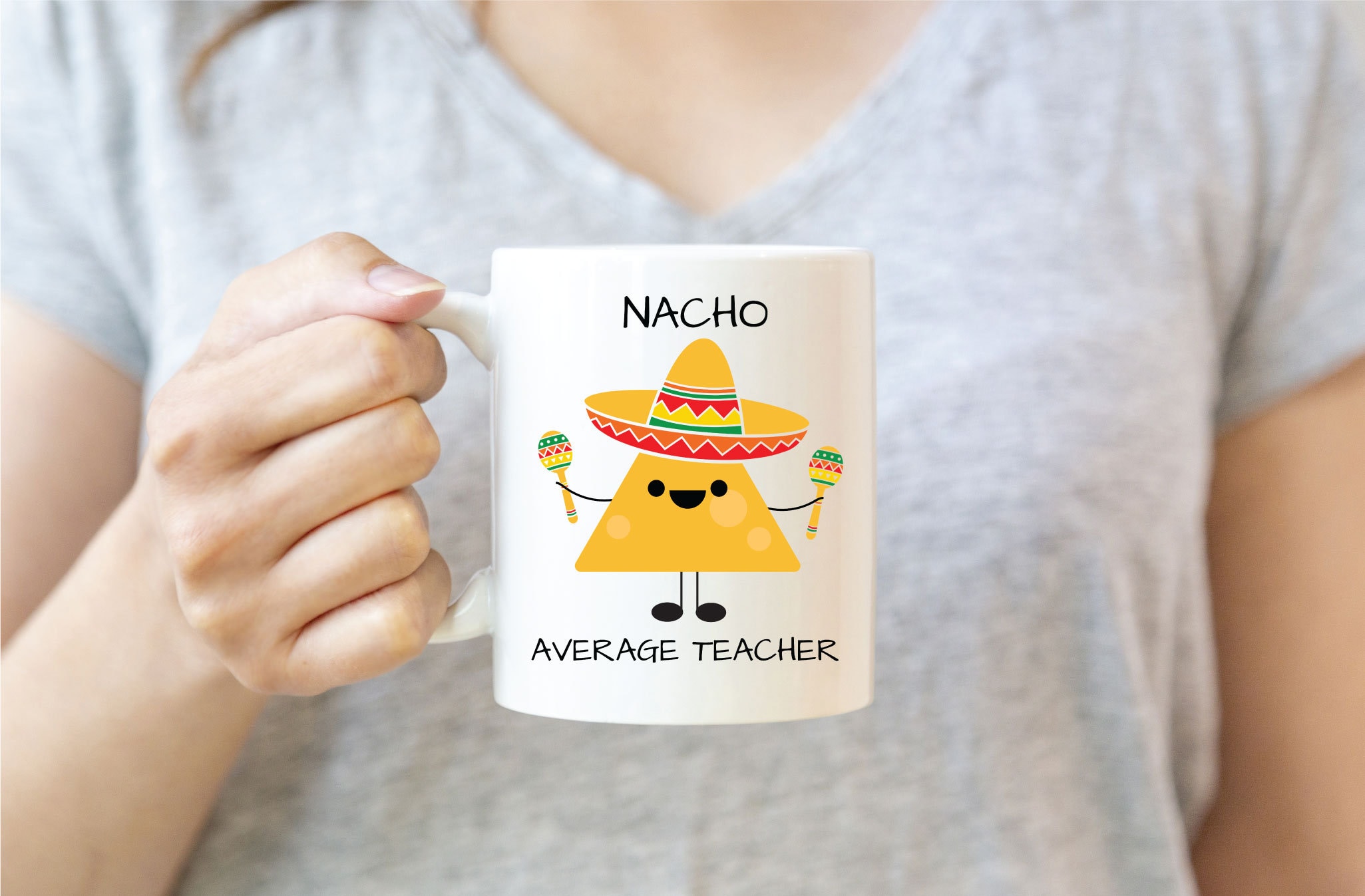 Nacho Average Teacher Male Teacher Mug Gift for Teacher - Etsy