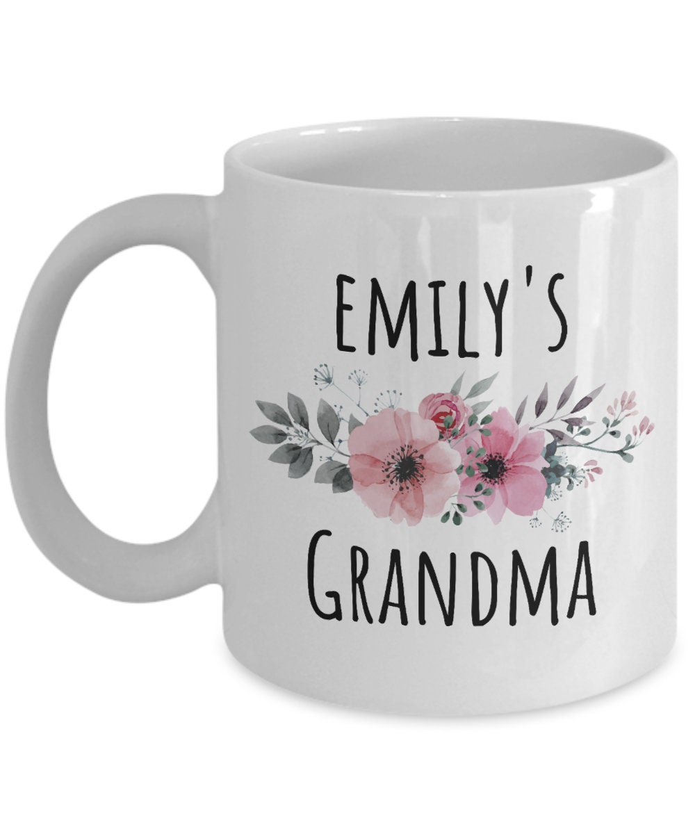 Custom Grandma Mug Custom Grandma Gift Personalized Grandma - Etsy