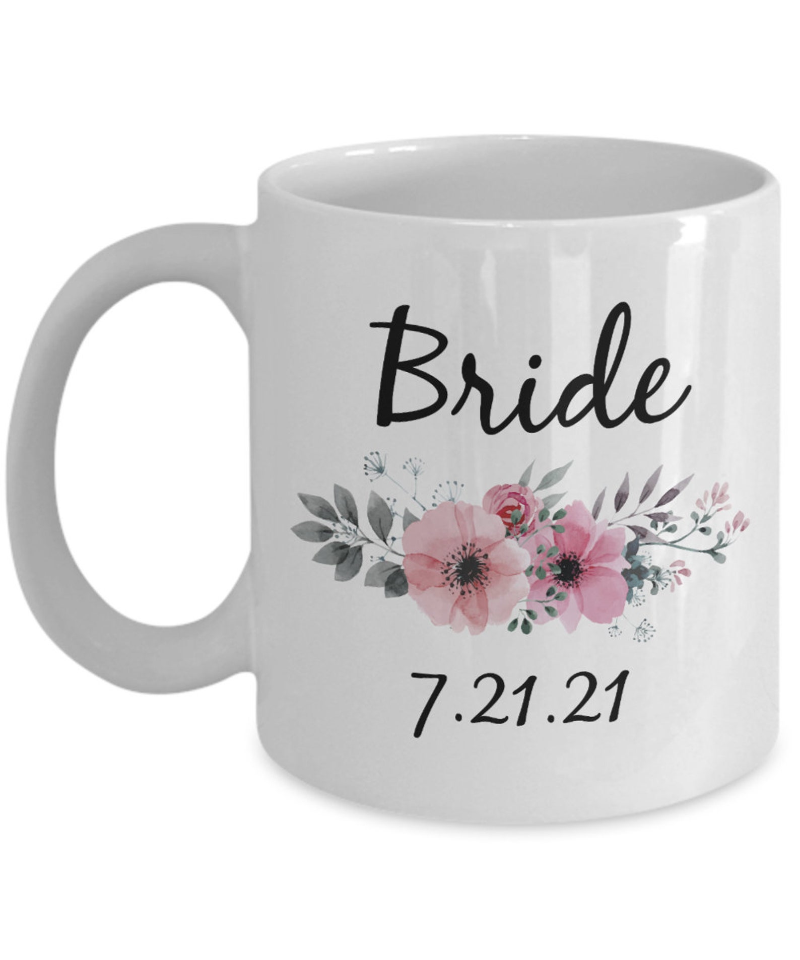 Custom Bride Mug Custom Bridal Custom Bridal Mug Custom - Etsy