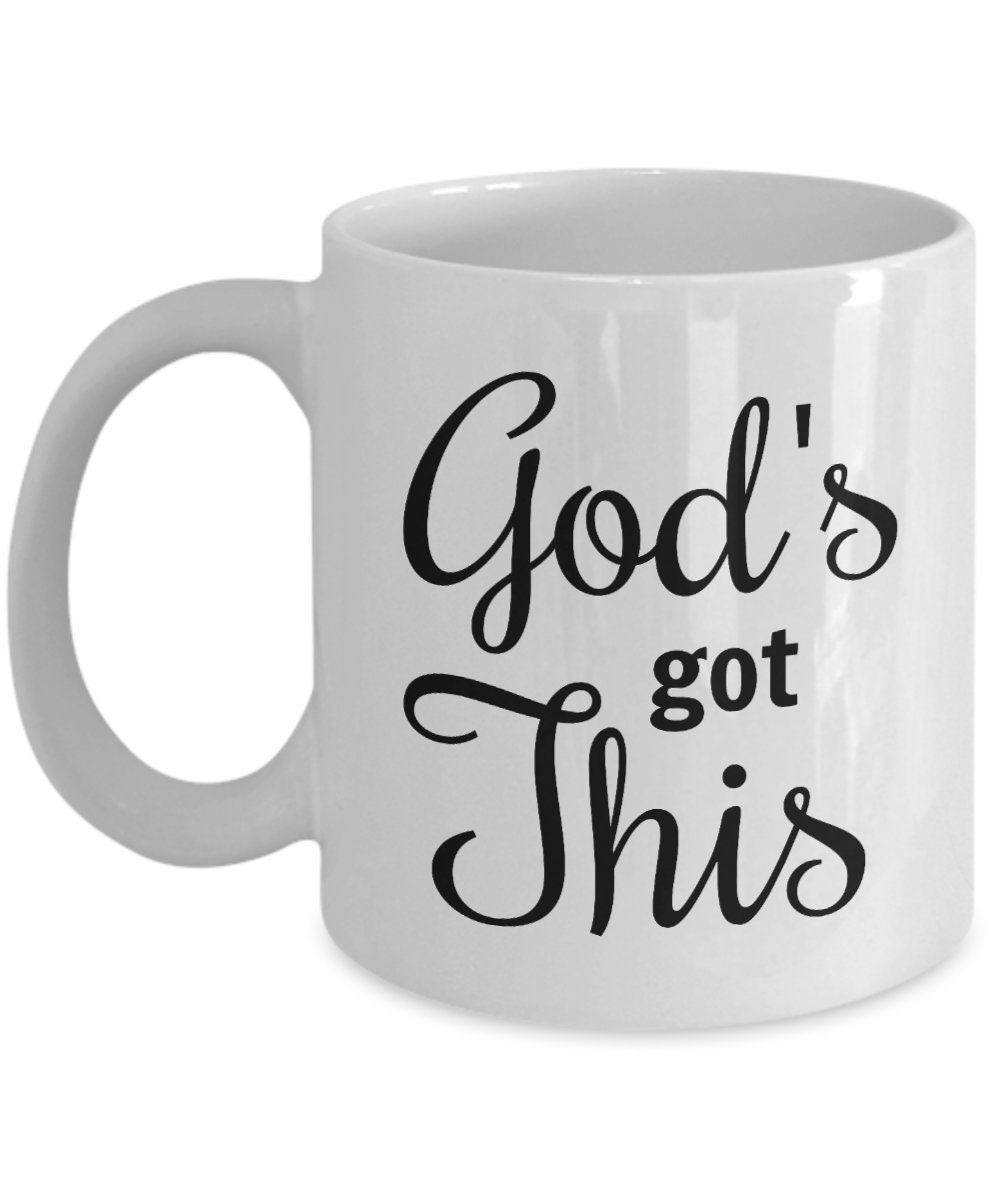 God's Got This Christian Gift Christian Mug Religious | Etsy