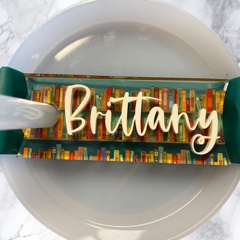 Book Name Plate - Etsy
