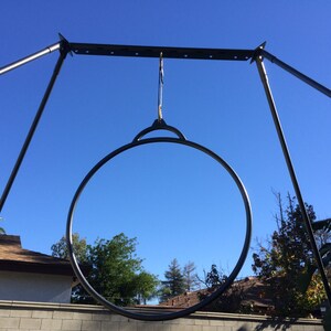 Lyra Hoop Aerial Aerial Hoop Kit 33 Inch Professional Single-Point ...