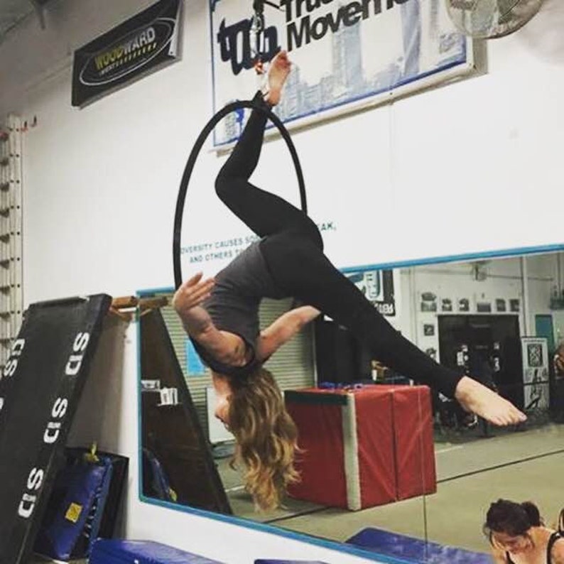 Aerial Hoop Lyra Cerceau Single Point Circus Hoop Circus - Etsy