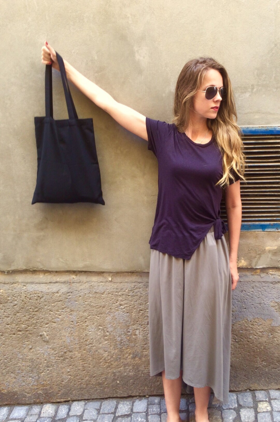 Black Cotton Tote Bag, Tote Bag, Cotton Bag, Plain Bag, Black Tote ...