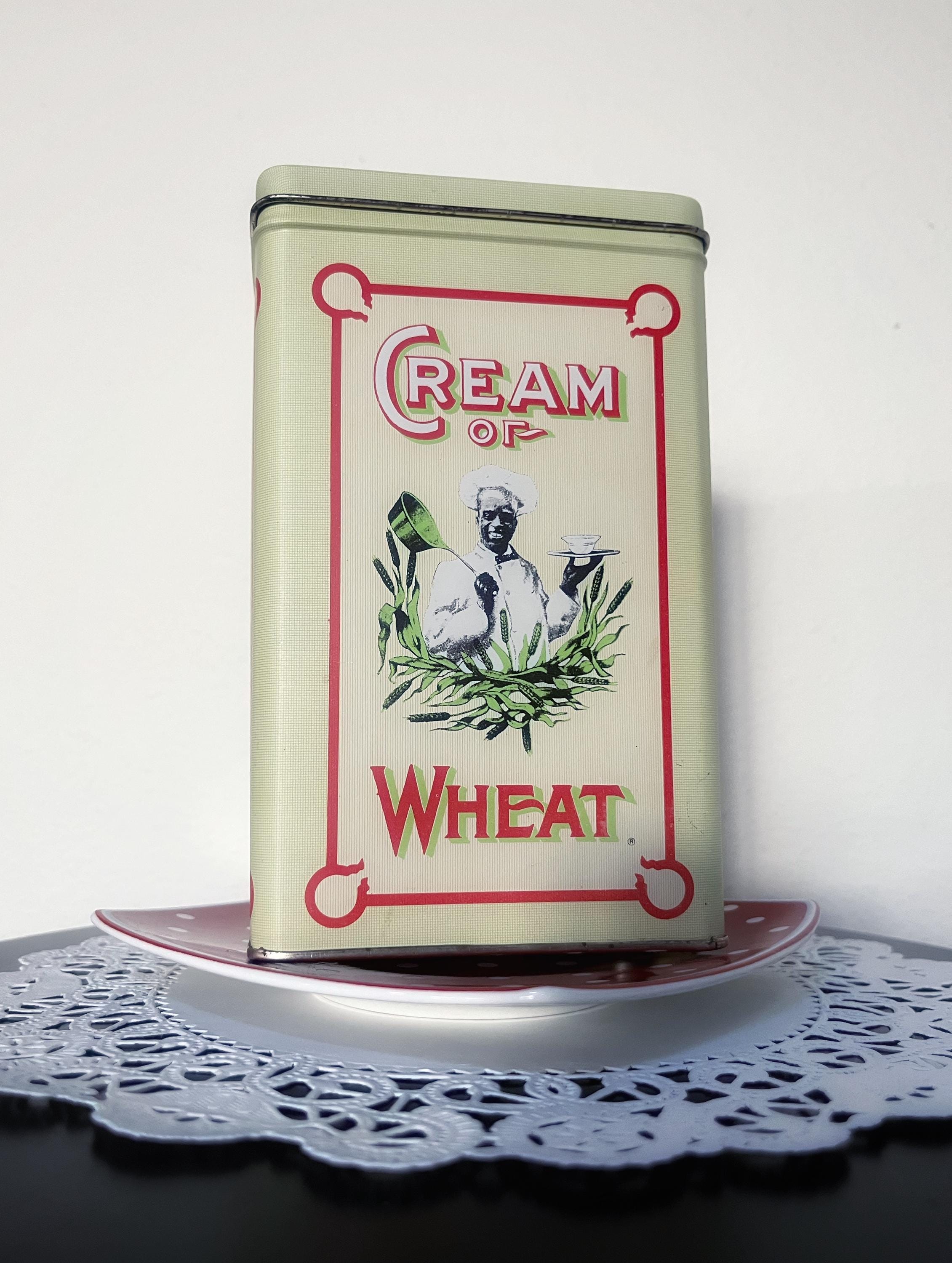 Vintage Cream of Wheat Tin Container, 1984 Cream of Wheat Commemorative ...