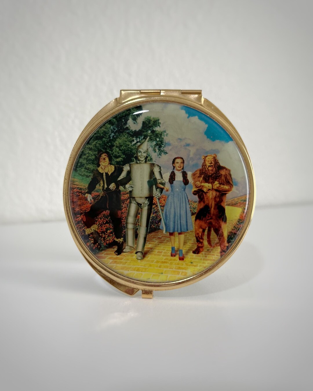 Rare Vintage Wizard of Oz Compact Mirror, 1998 Warner Bros Turner ...